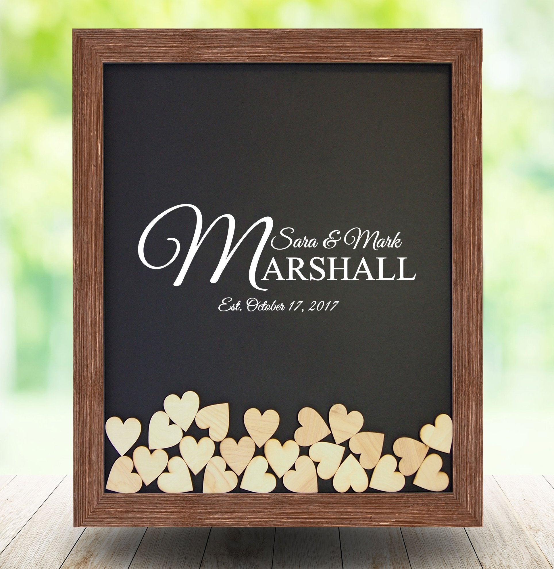 Personalized Name Guest Book | Custom Guest Book Alternative ...