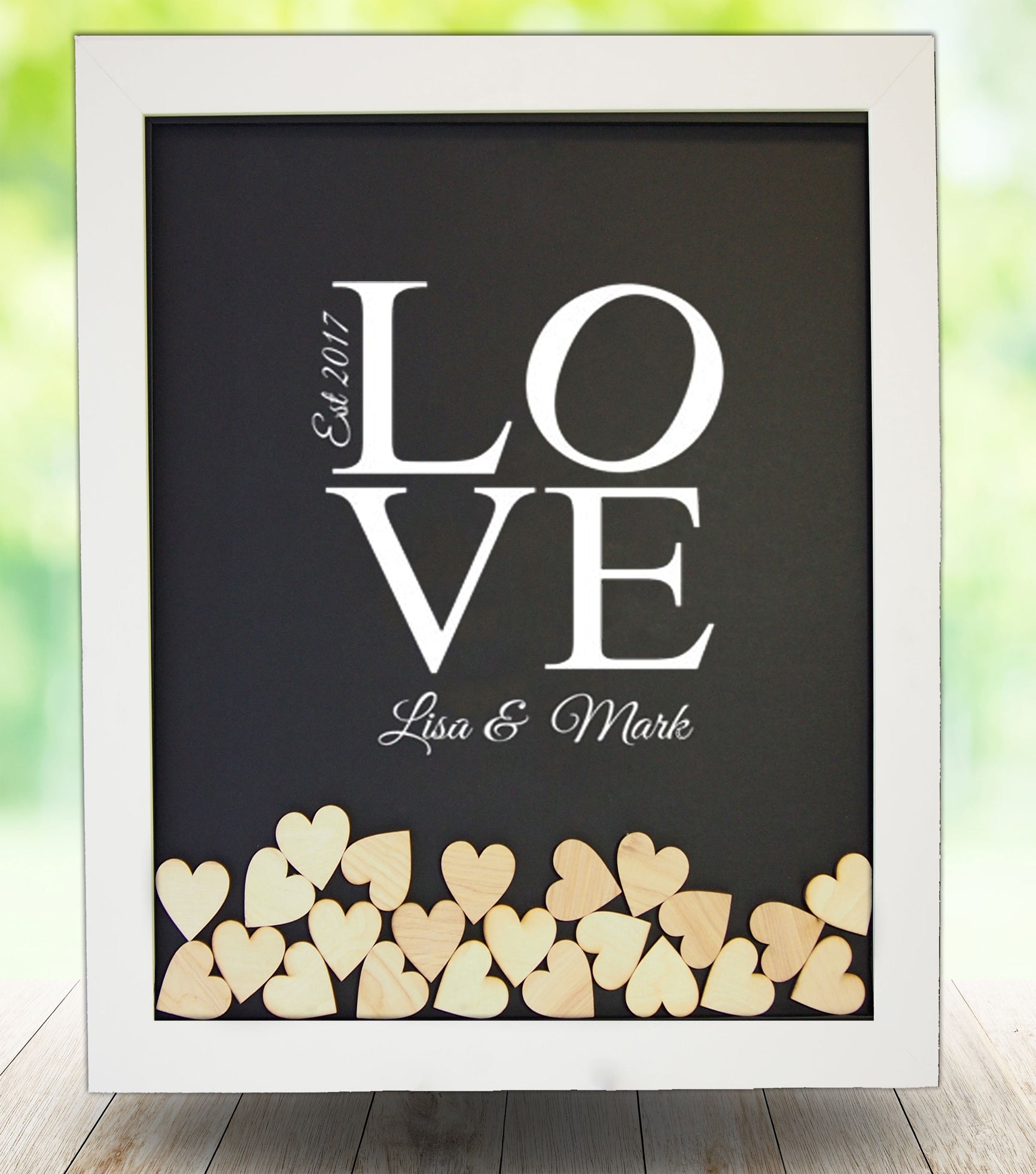 Love Dropbox Frame | Personalized Love Shadowbox – Meaningful Frames